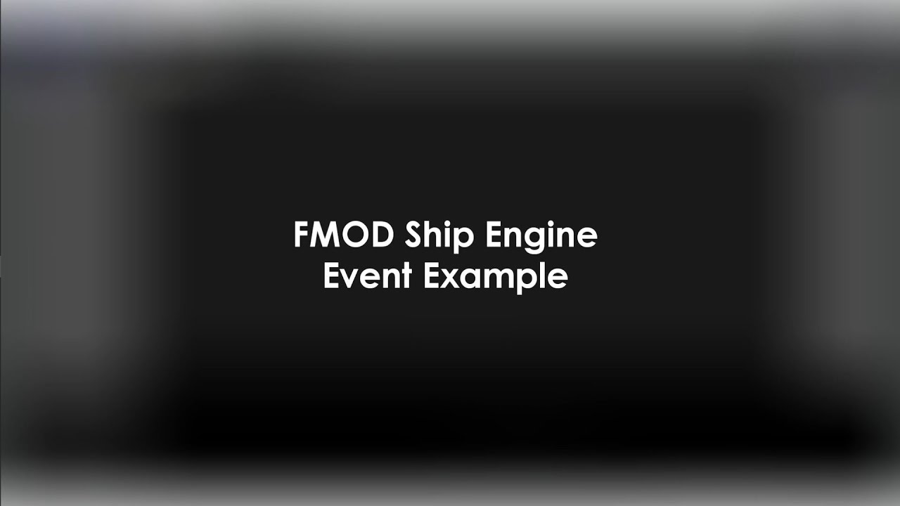 Fmod - Dynamic Engine Sound - YouTube