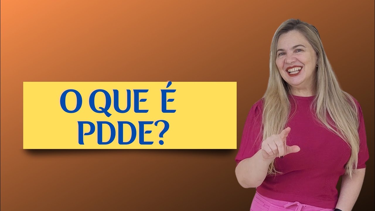 O que é PDDE? - YouTube