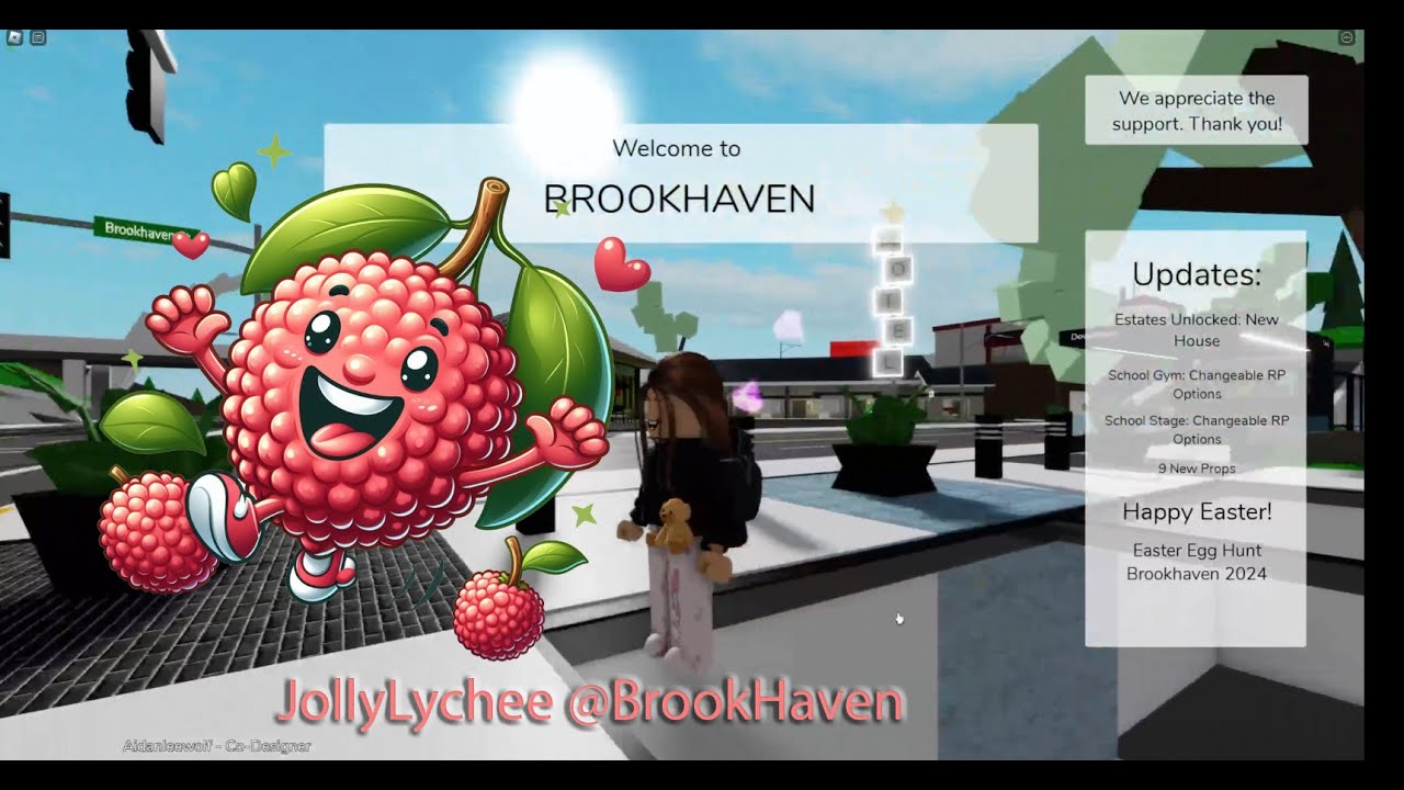 Lychee in Brookhaven First Video | Roblox - YouTube