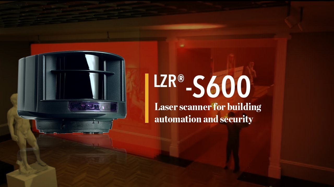 LZR-S600, night and day protection in museum (product) - YouTube