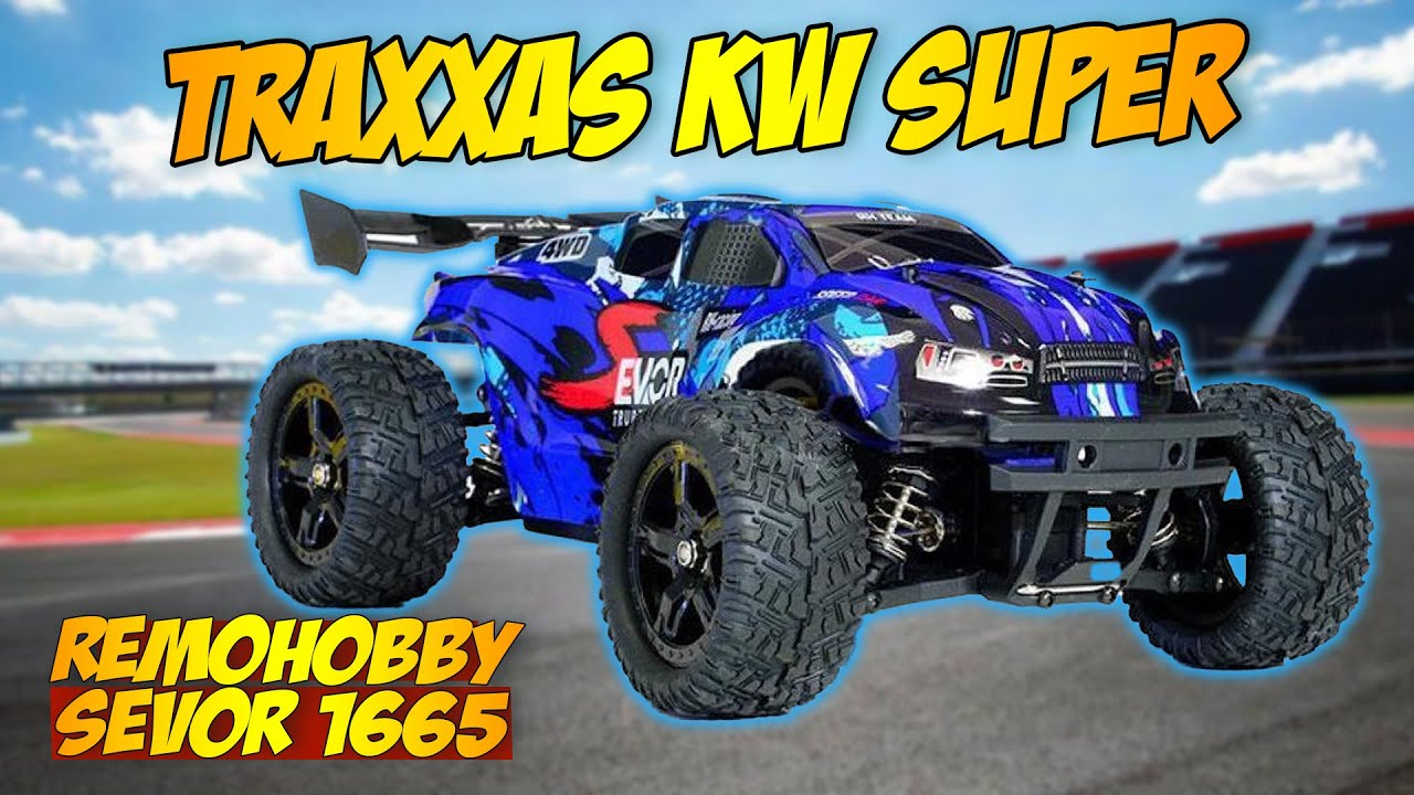 RC REMO HOBBY SEVOR 1665 | RC Ngebut di kelas 1/16 | Upgraded Version ...