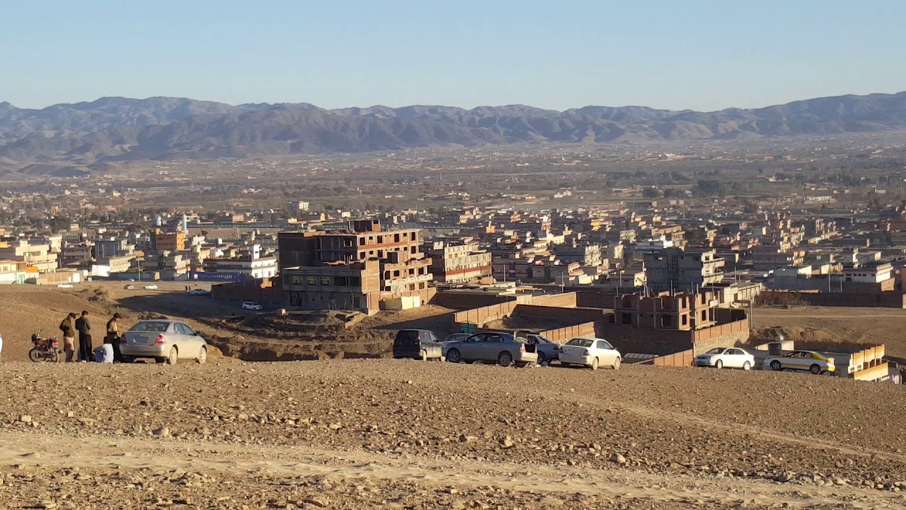 The outskirt of Khost City - YouTube