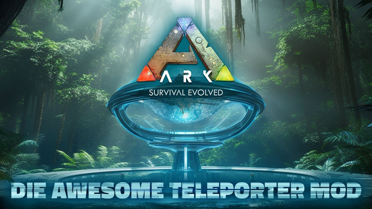 #ARK Awesome Teleporter Mod 🦖 - #Nitrado #Tutorial - YouTube