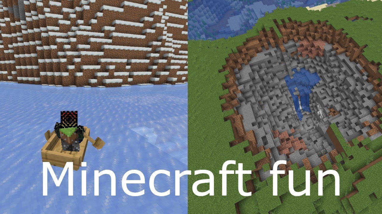 how to have fun in Minecraft creative mode! - YouTube