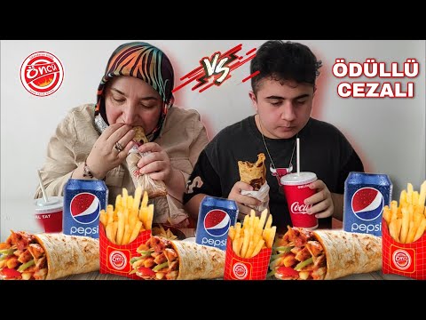 HATAY USULÜ DÜRÜM DÖNER HIZLI YEME CHALLENGE (500TL ÖDÜLLÜ)