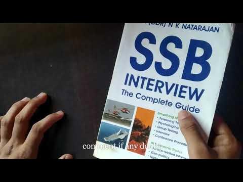 N.K Natarajan's Mind-Blowing Book: Unveiling the Secrets to Cracking SSB Interviews! - YouTube