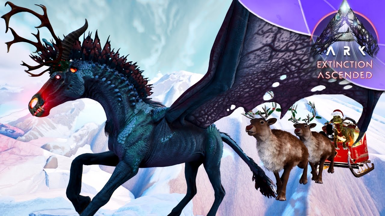 C'est Noël avec le Raptor Claus sur Extinction ! 🎁 ARK Origins - YouTube