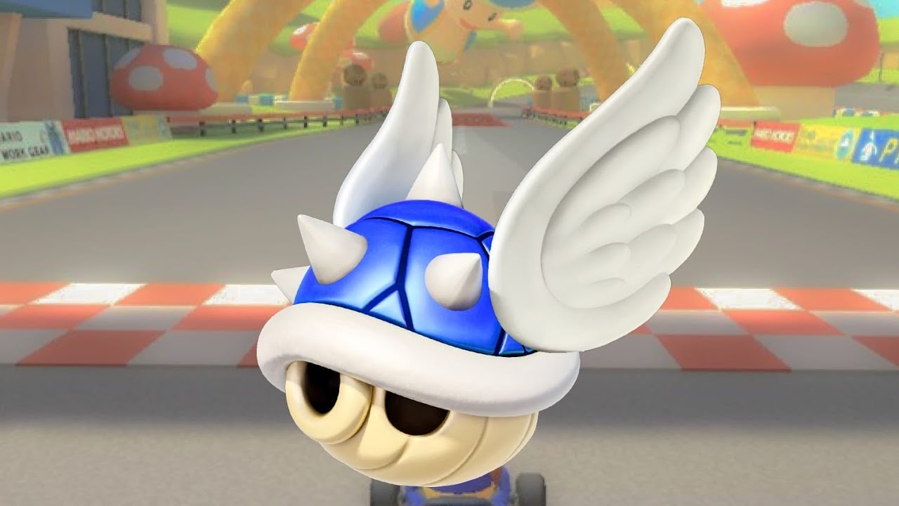 What Happens When You Use A Blue Shell In First Place? - YouTube