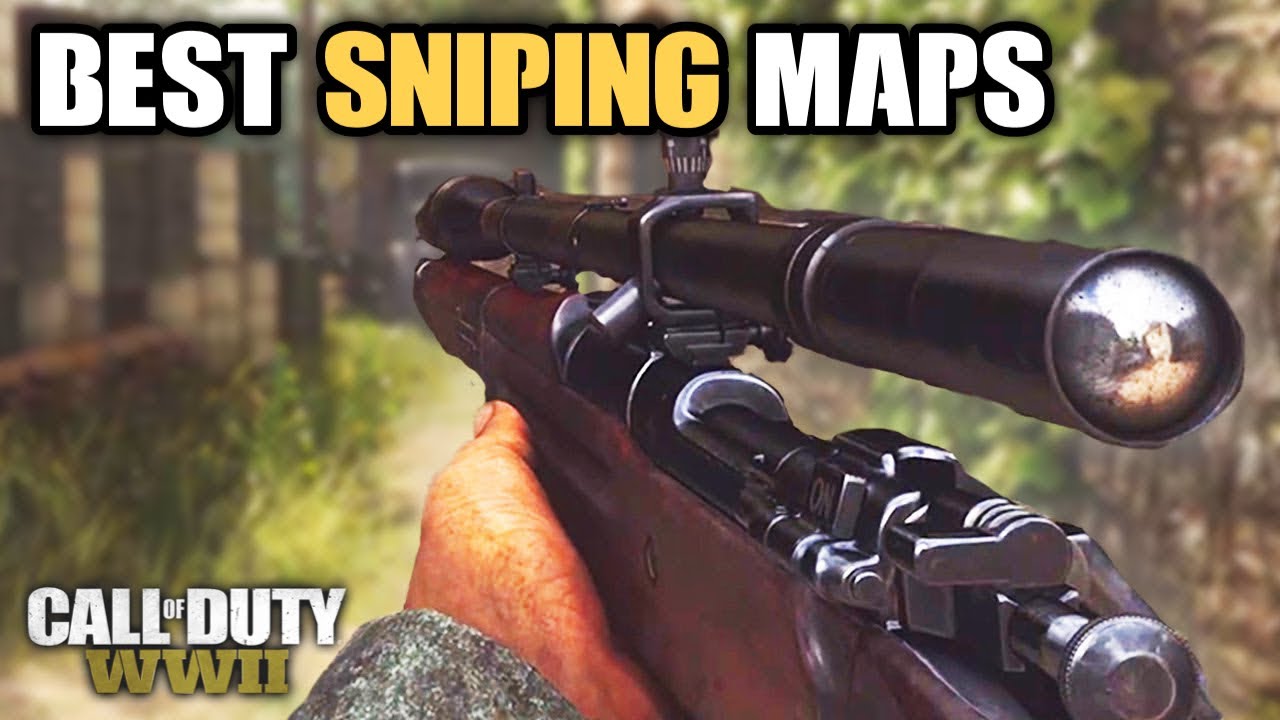 The Best Sniper Maps in Call of Duty WW2 (COD WW2) - YouTube