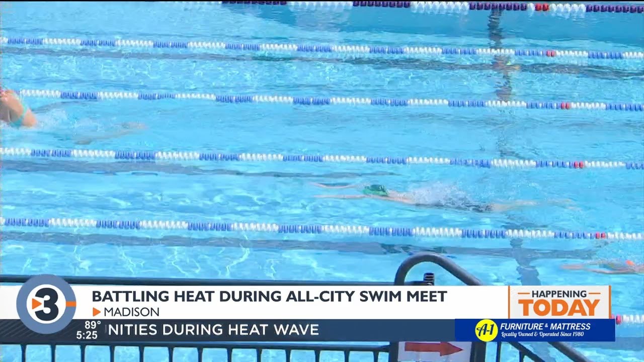 Annual All-City Swim Meet kicks off at Goodman Pool - YouTube