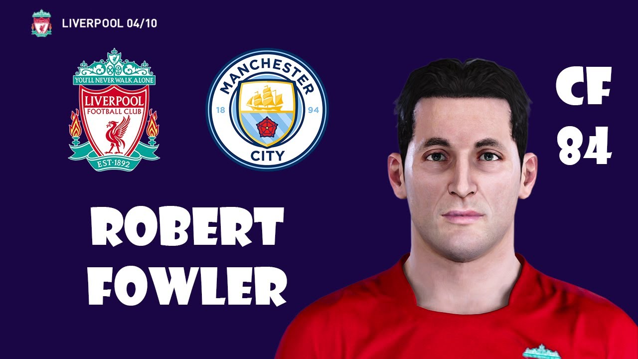 Robbie Fowler eFootball PES Face Build Stats - YouTube