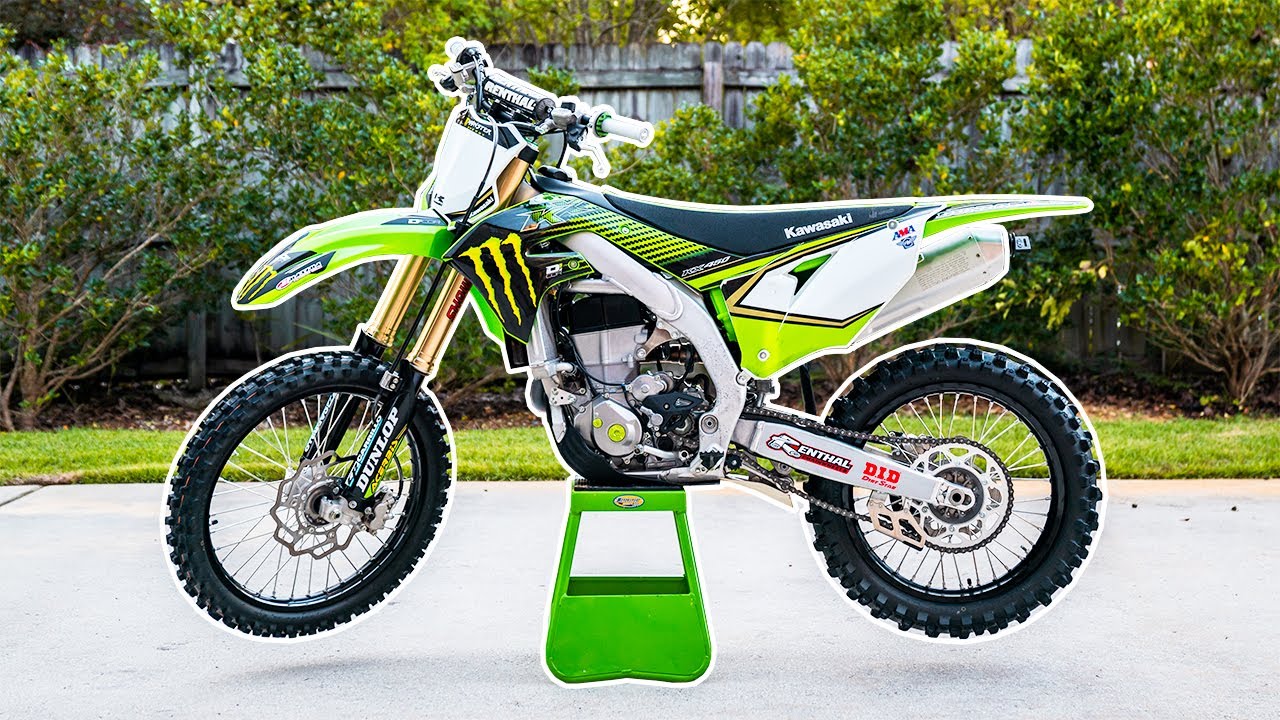 MEET MY NEW KX450F - YouTube
