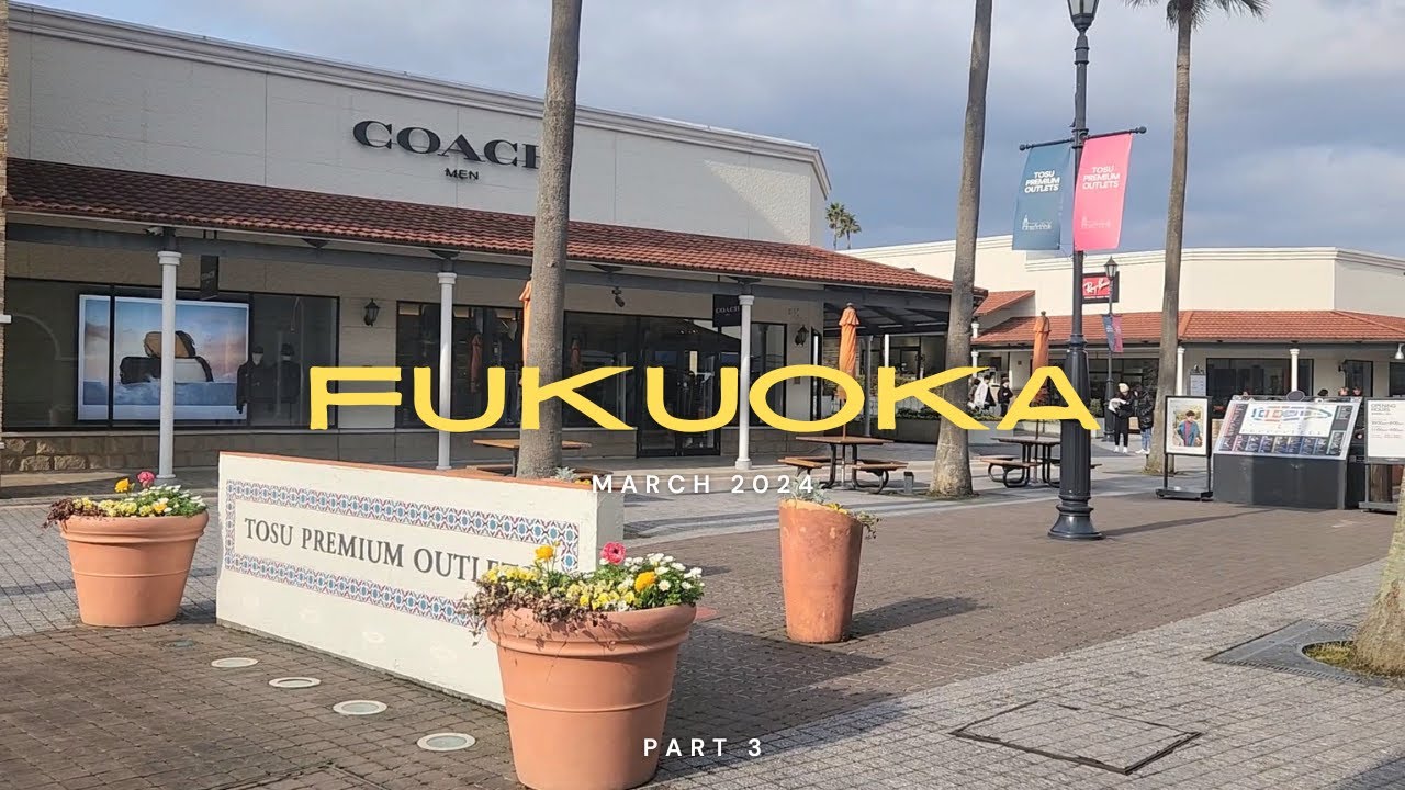 Fukuoka Day 2: Tosu Premium Outlets, Gyukatsu Motomura - YouTube