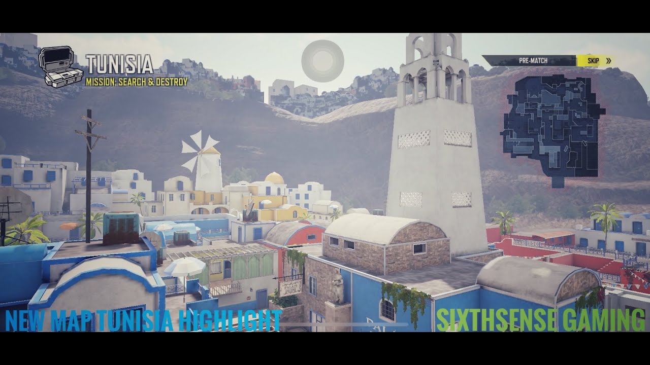 Call Of Duty Mobile | New Map Tunisia Highlights - YouTube