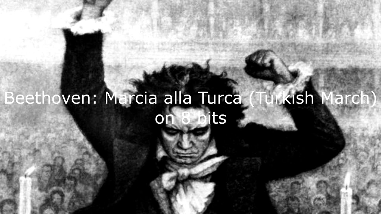 Beethoven: Marcia alla Turca (Turkish March) 8 bits 2 - YouTube