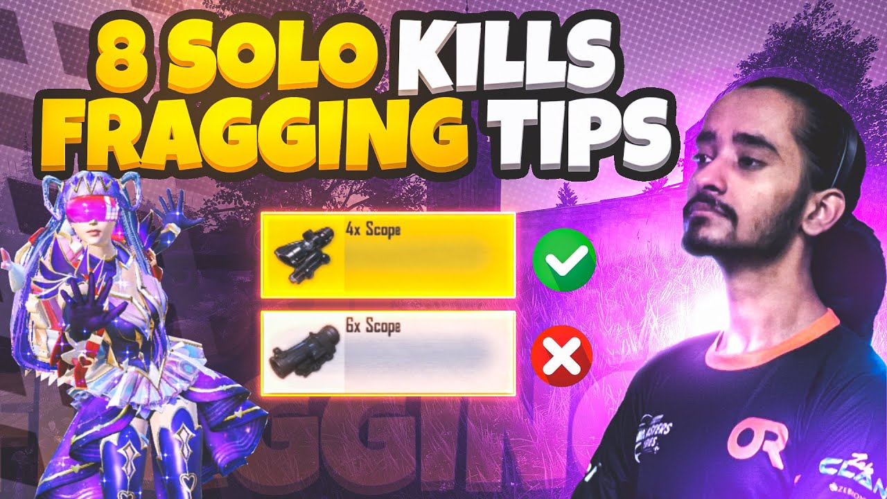 Reason Why 4x Is Better Than 6x 8 Solo Kills Top Fragger Tips