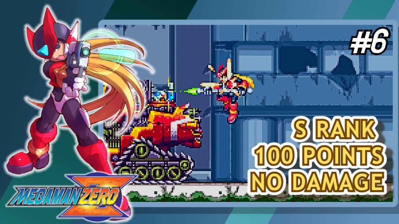 Mega Man Zero: S rank/No Damage Run - Intermission - YouTube