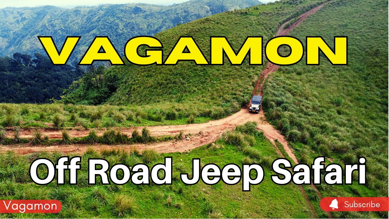 Vagamon Off Road Jeep Safari, Waterfall, Tunnel. Vagamon, Kerala, India ...