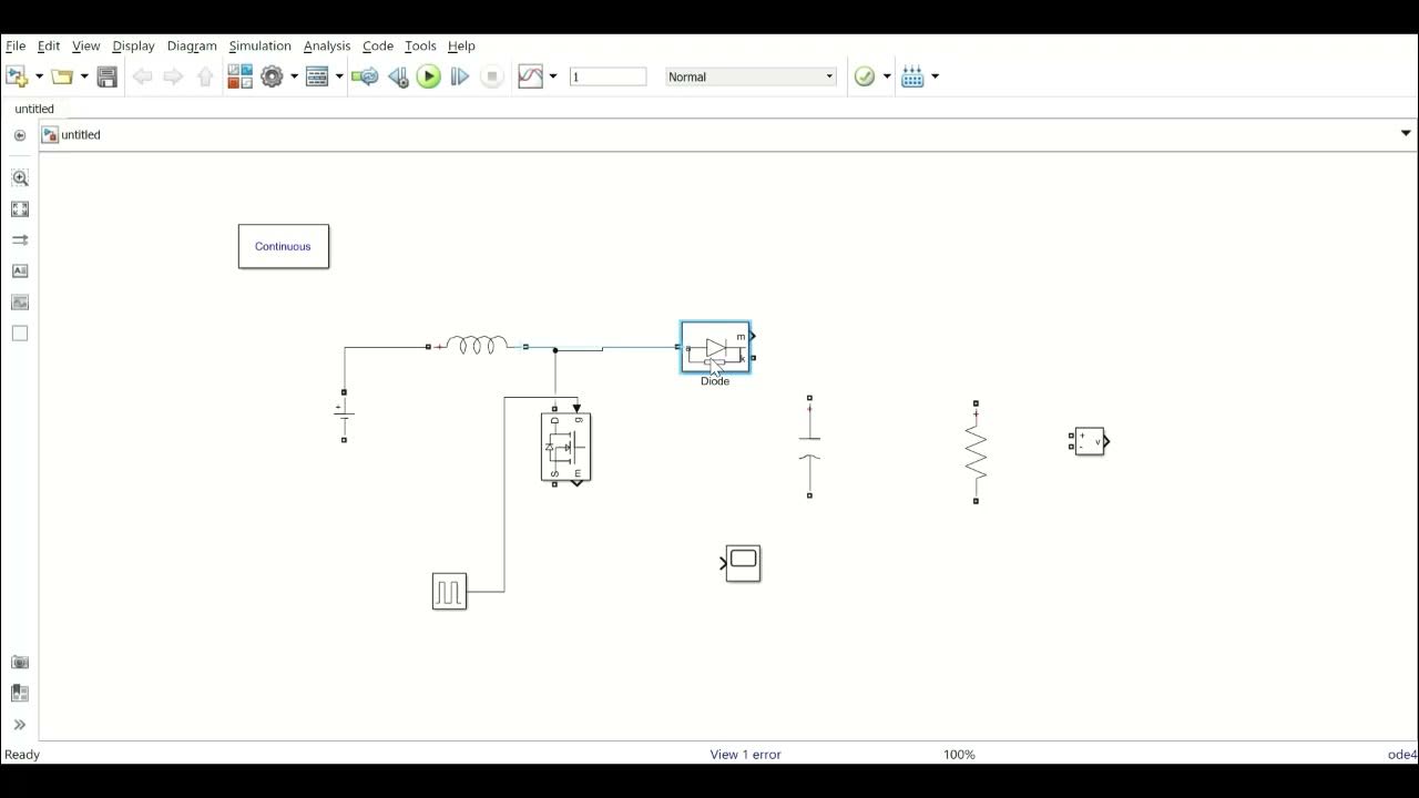 Membuat Rangkaian Boost Converter Menggunakan Matlab Simulink - YouTube