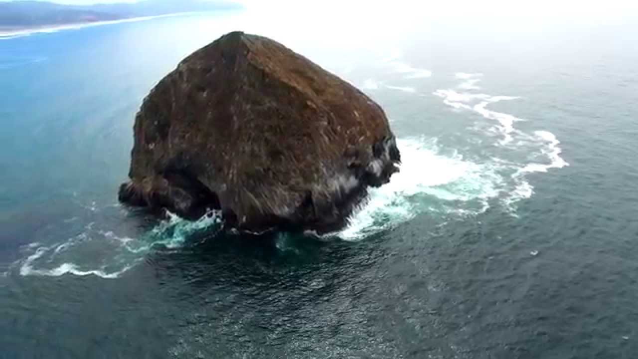 Pacific City Haystack Rock August 2015 - YouTube