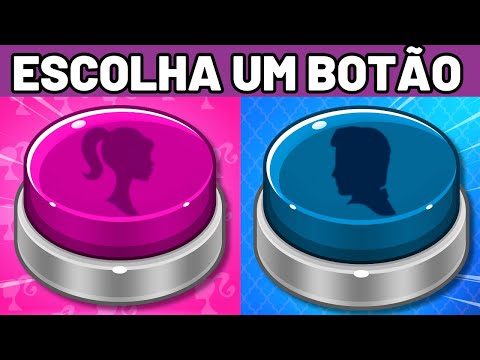 💄 MENINA vs MENINO 🧢 | Escolha um botão| Desafio Tiktok | Quiz #buuquiz 👻