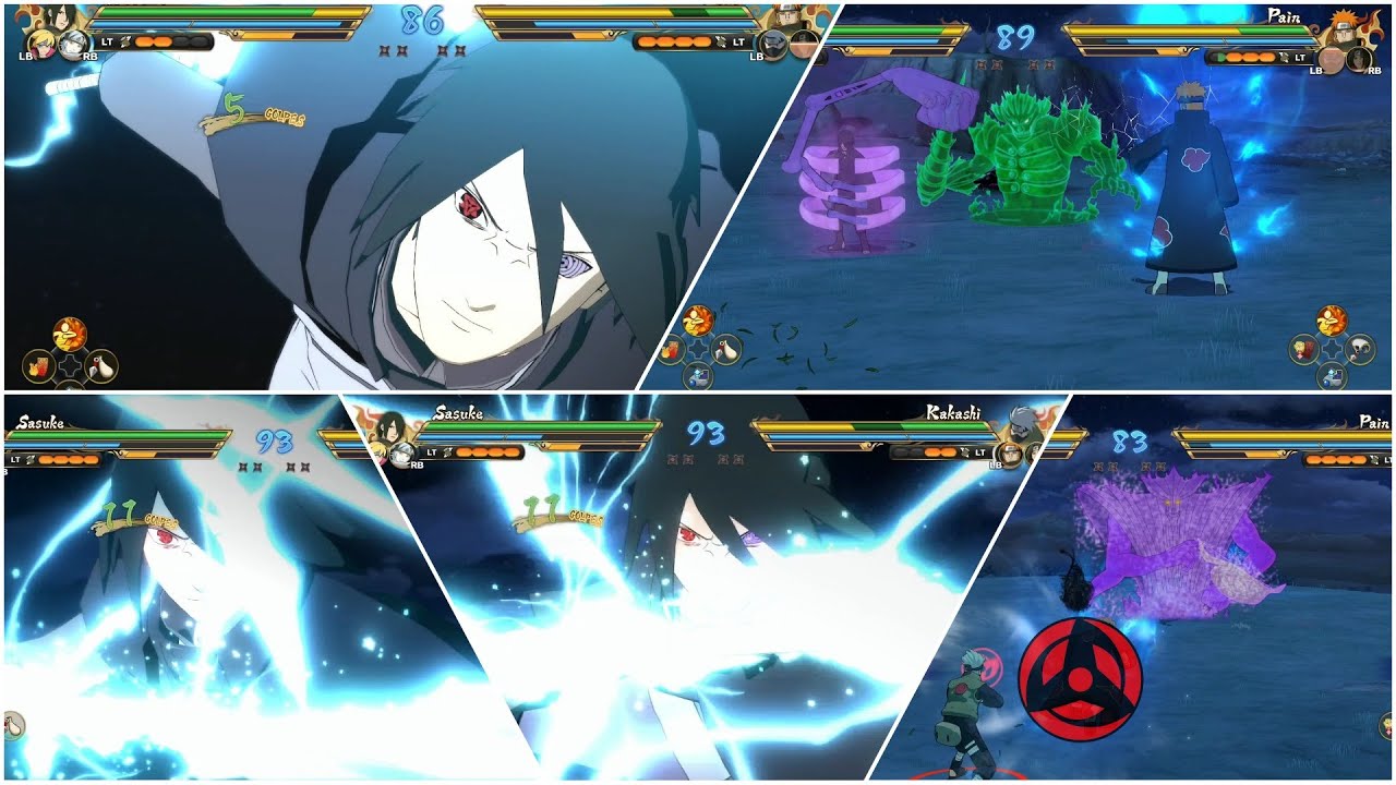 El Combo Definitivo de Sasuke Uchiha en Naruto Storm Connections - YouTube