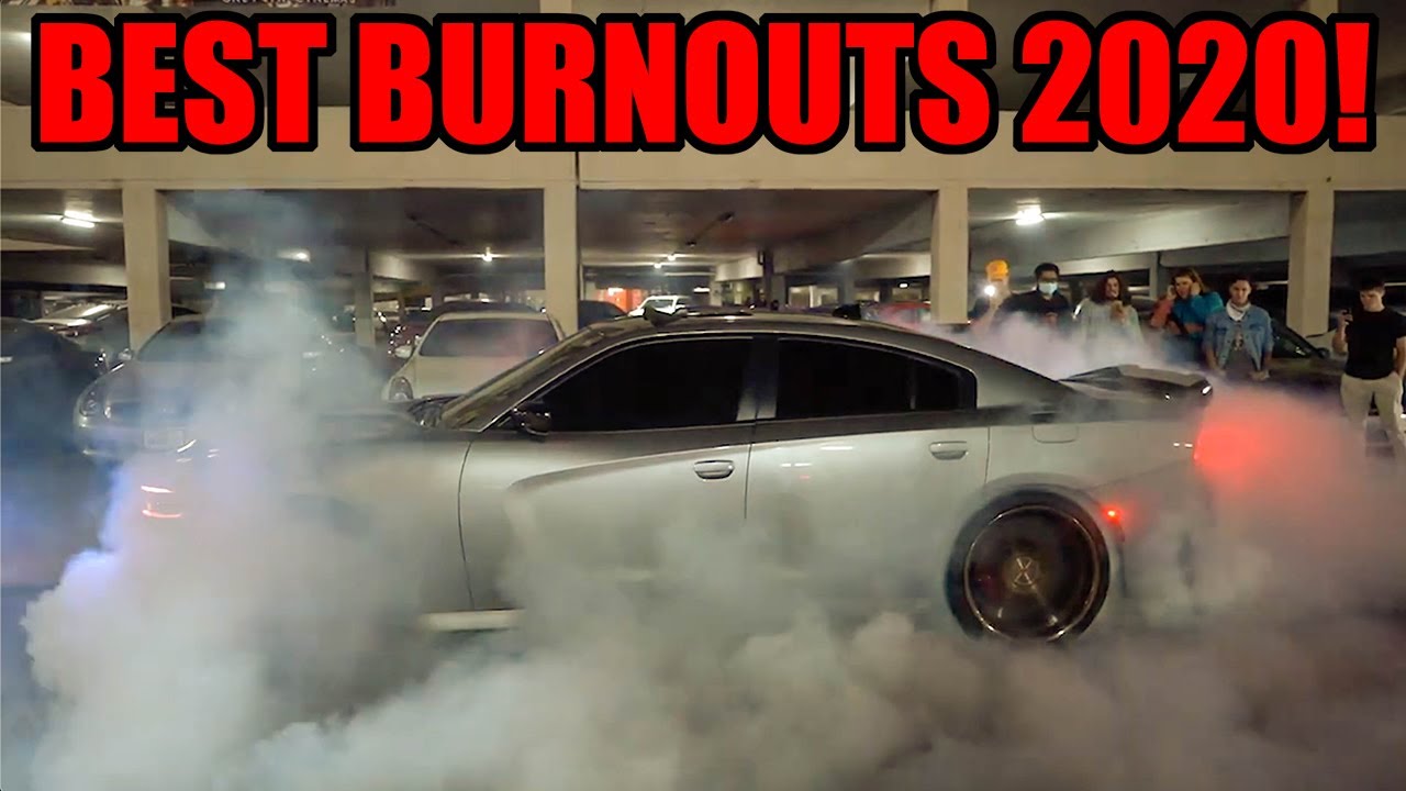 BEST BURNOUTS, DONUTS, and DRIFTS 2020! (Chargers, Challengers ...