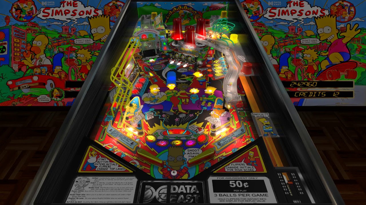 The Simpsons Pinball VPX - YouTube