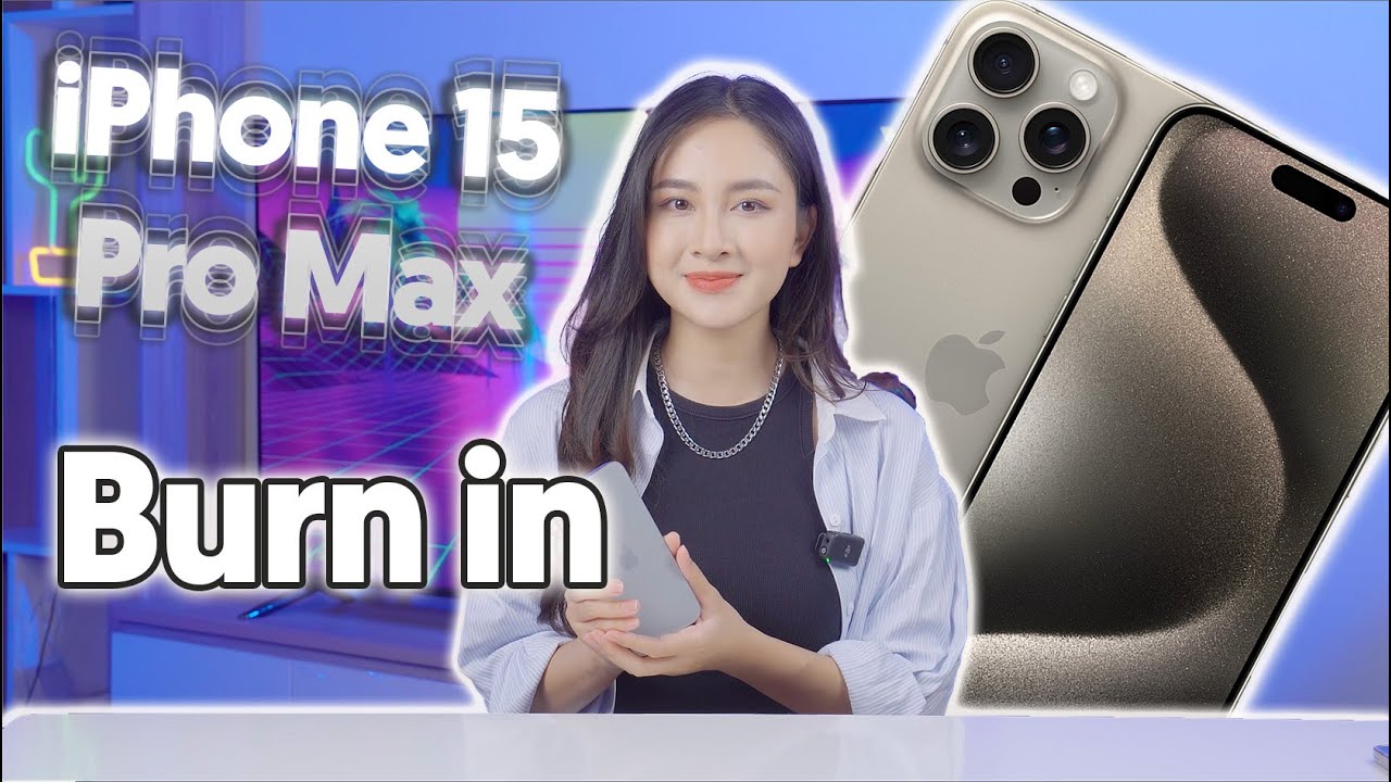 iPhone 15 burn in, lưu ảnh, ám màn.. Giải pháp của Apple ? - YouTube