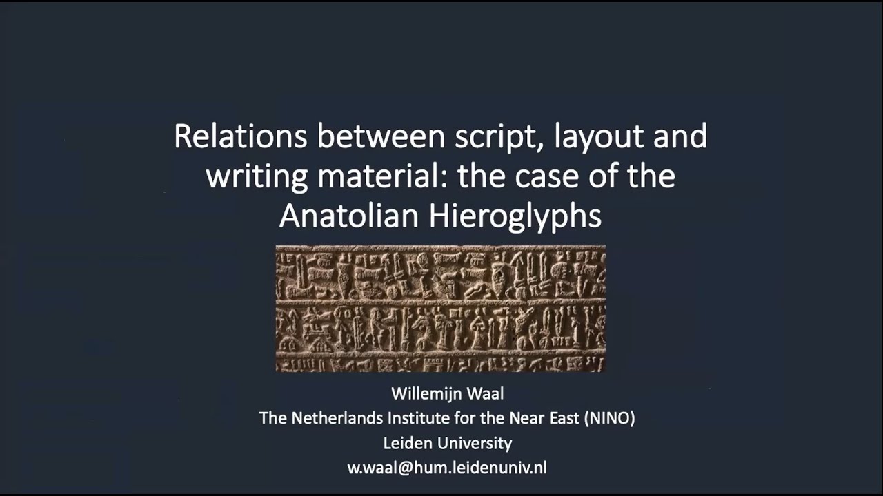 Relations Between Script, Writing Material and Layout: the case of the ...