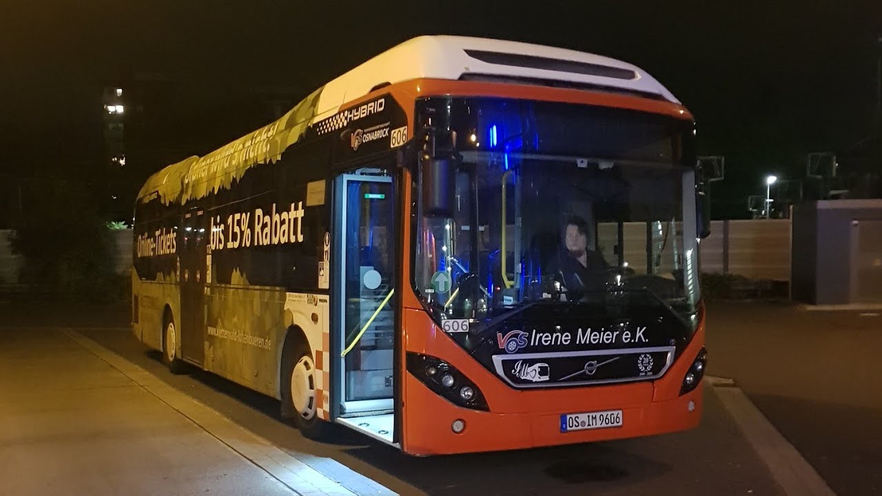 #194 / Mitfahrt im Volvo 7900H auf der Ringlinie 10 in Osnabrück - YouTube