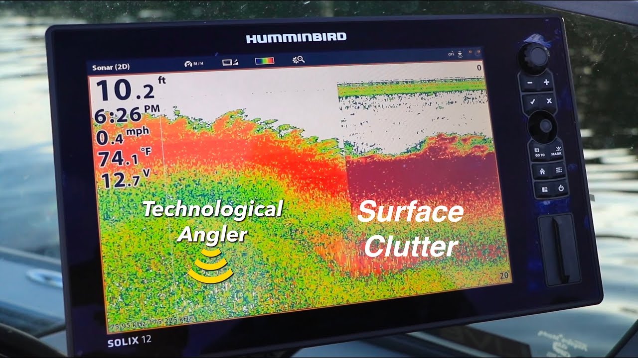 Humminbird SOLIX | Surface Clutter | The Technological Angler - YouTube
