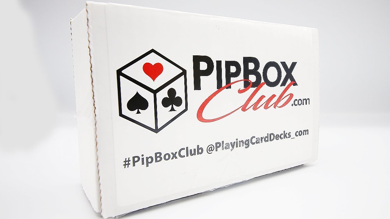 Pip Box Playing Card Subscription - PlayingCardDecks.com - YouTube