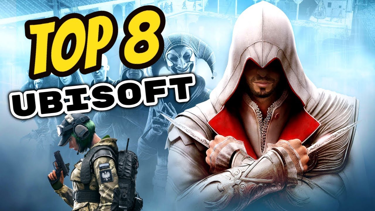 TOP 8 - MELHORES JOGOS DA UBISOFT - YouTube