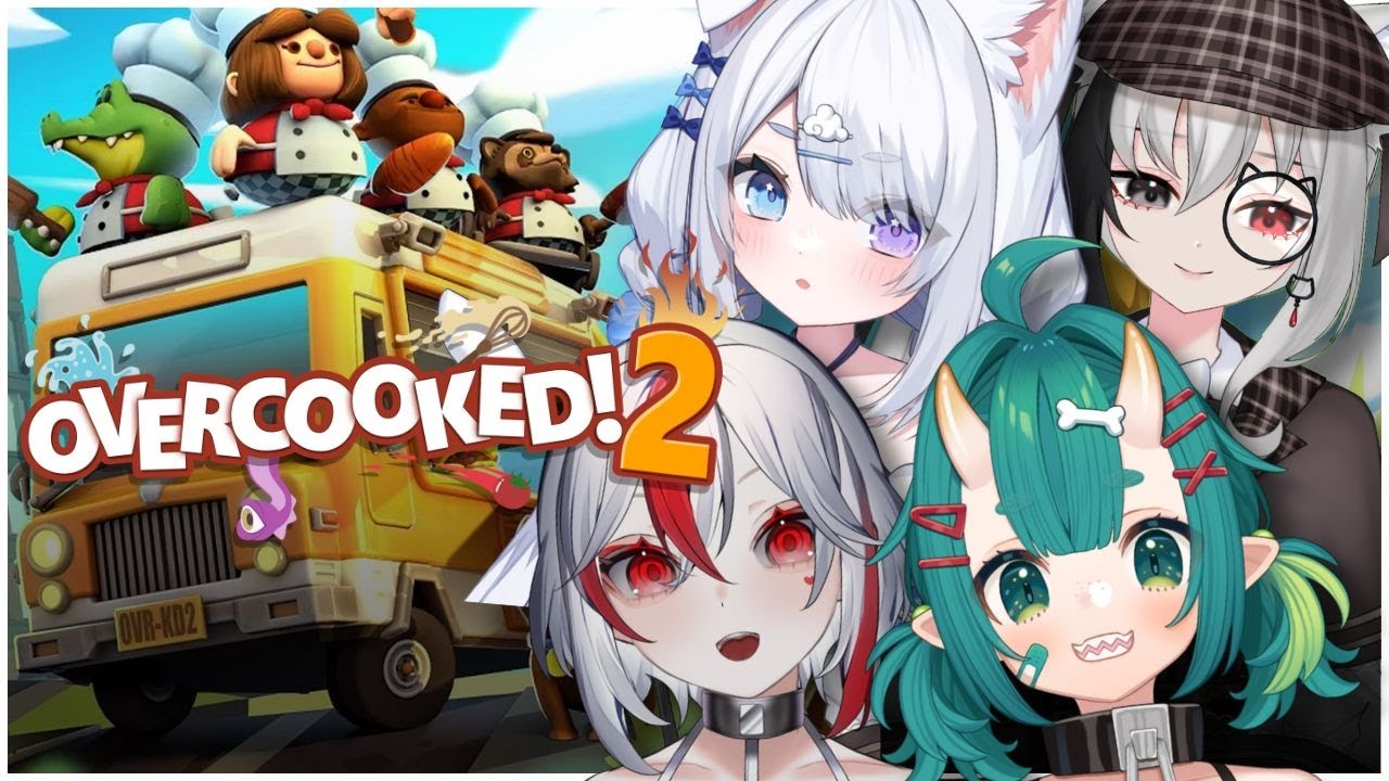 【Overcooked 2】I COOKA DA PIZZA w/ @UtahimeMochizuki @ChioChompi ...