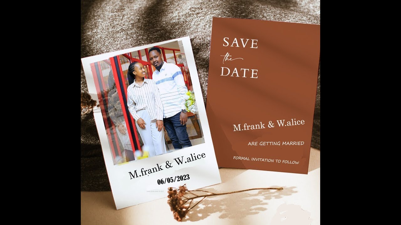 MURAGWA FRANK & UWASE ALICE WEDDING CEREMONY LIVE - YouTube