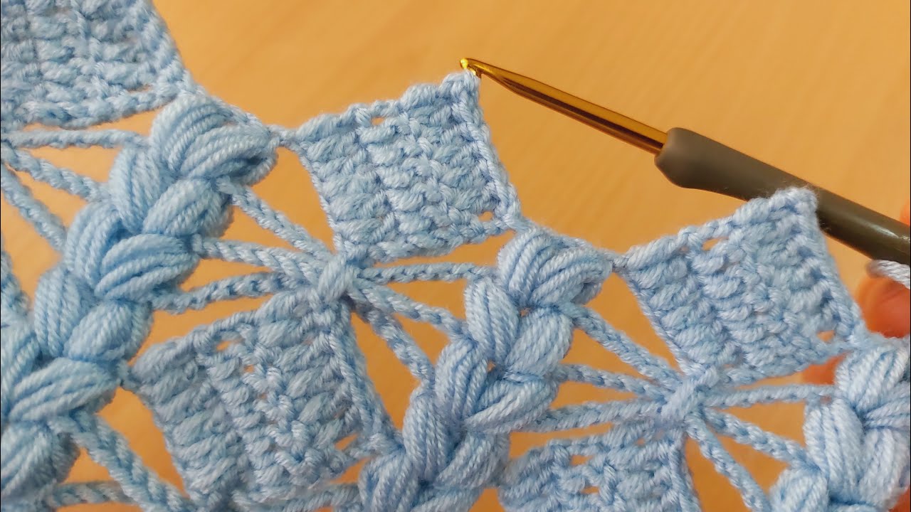 Cobweb crochet easy knitting / örümcek ağı kolay tığ işi örgü - YouTube