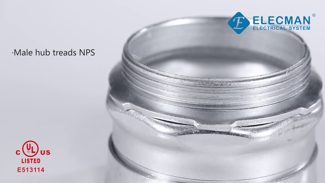 Steel EMT Connectors Compression Type / CONECTOR DE COMPRESIÓN PARA ...