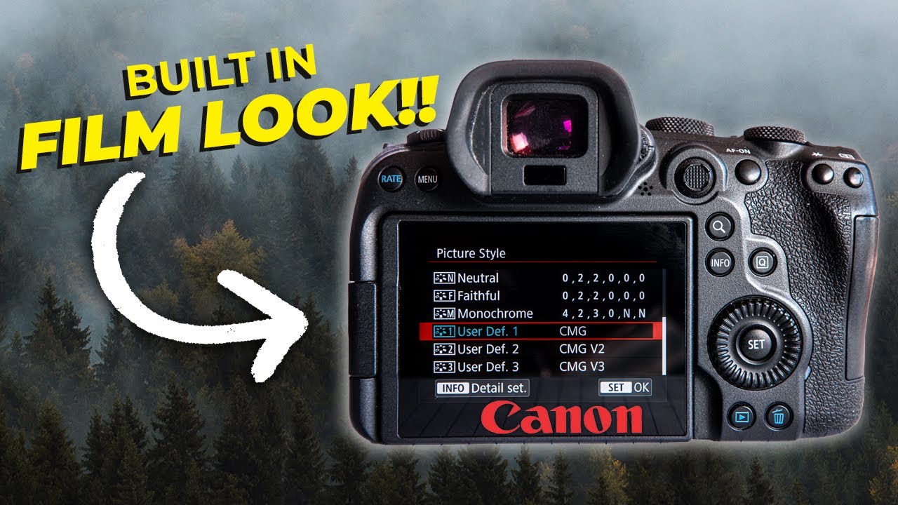 IN-CAMERA FILM LOOKS FOR CANON CAMERAS (WITH EXAMPLES!) // A CHRISTIAN ...
