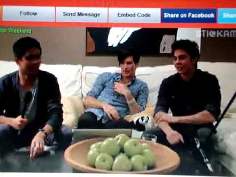Allstar Weekend Stickam Chat [Part 4 of 6] 10/06/11