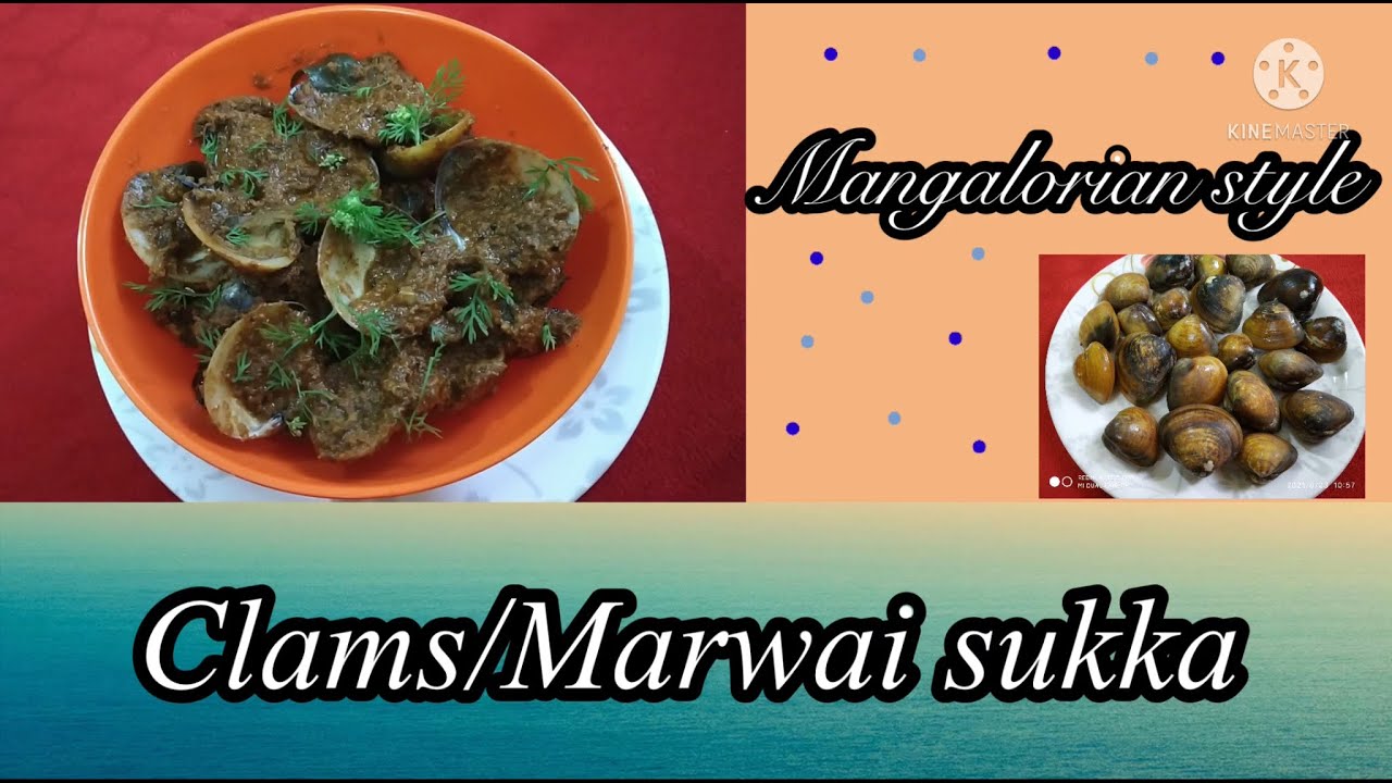 Mangalorian style clams/Marwai Sukka - YouTube