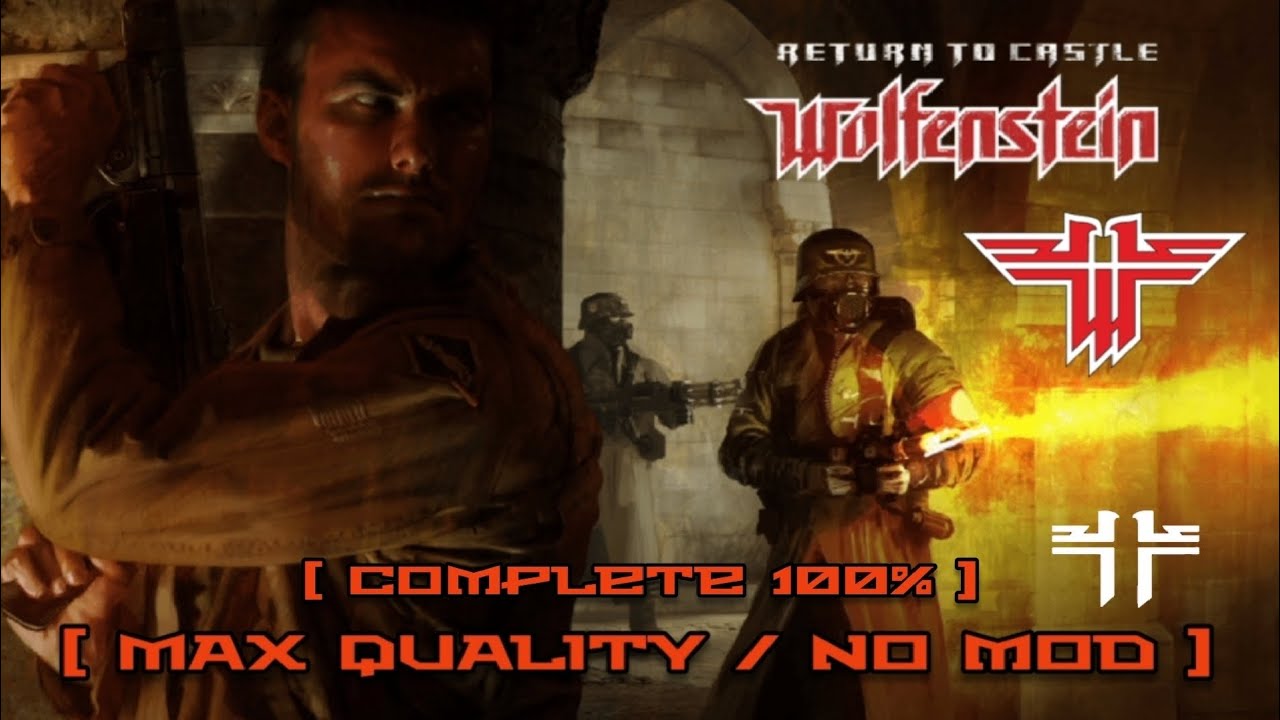 Return to Castle Wolfenstein - gameplay complete PC 01 [ Intro / Escape ...