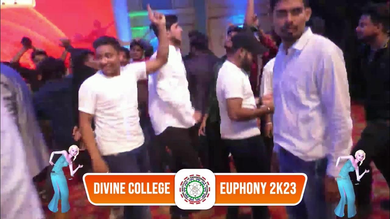 EUPHONY 2023 DAY-2 || DIVINE INSTITUTE OF ENGINERING COLLEGE || BARIPADA - YouTube