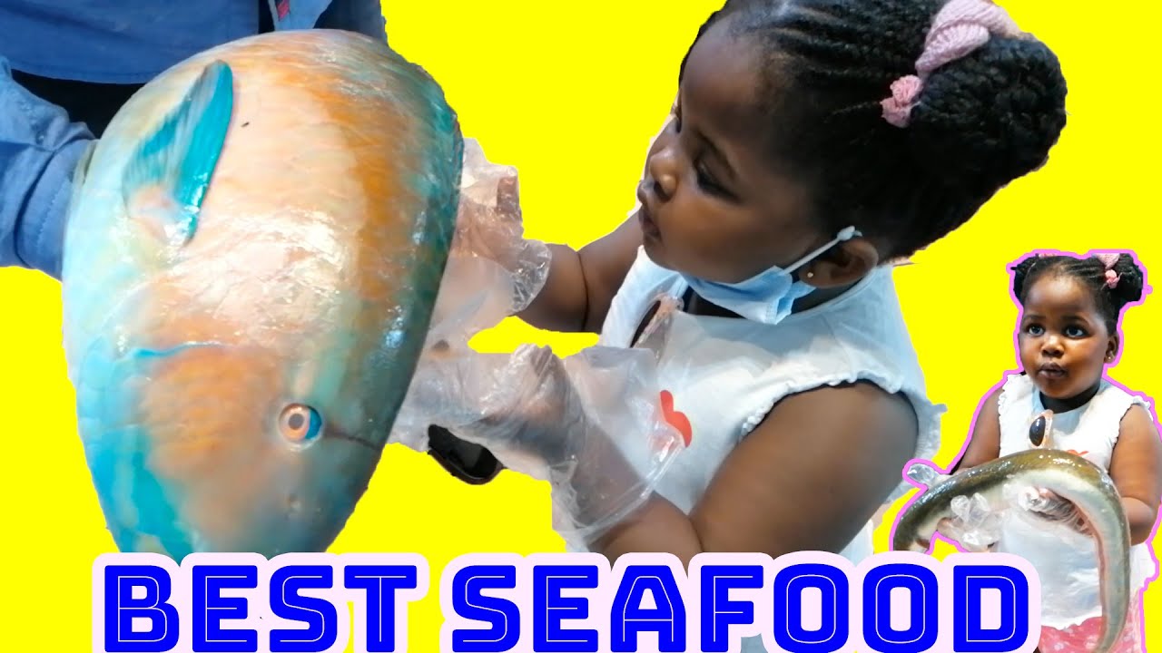 Pretend Play with Fish Market, Aryana Visits the Best Seafood Market ...