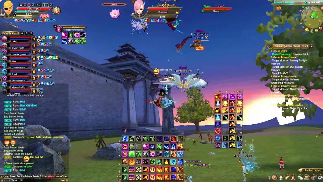 PWI WIZARD PVP - THE PK IS BACK - TW MASS PK - YouTube