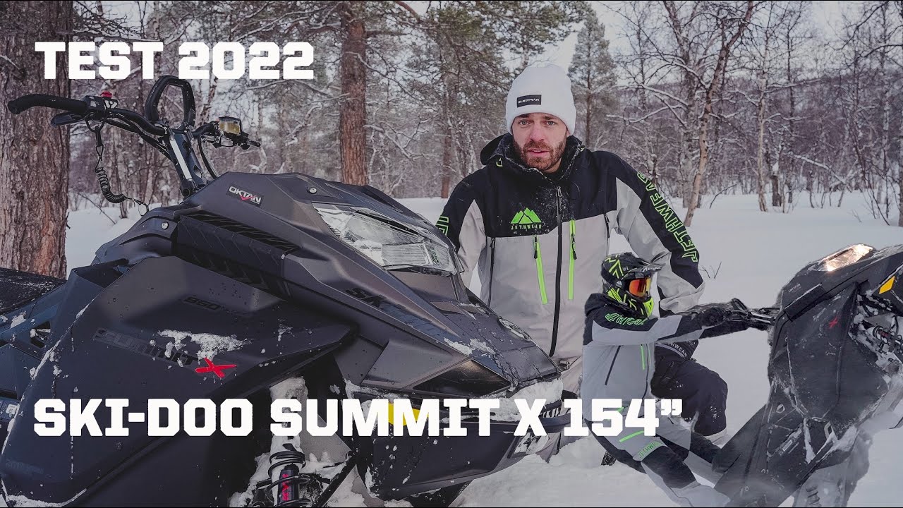 SKI-DOO SUMMIT X 850 154" REVIEW - YouTube