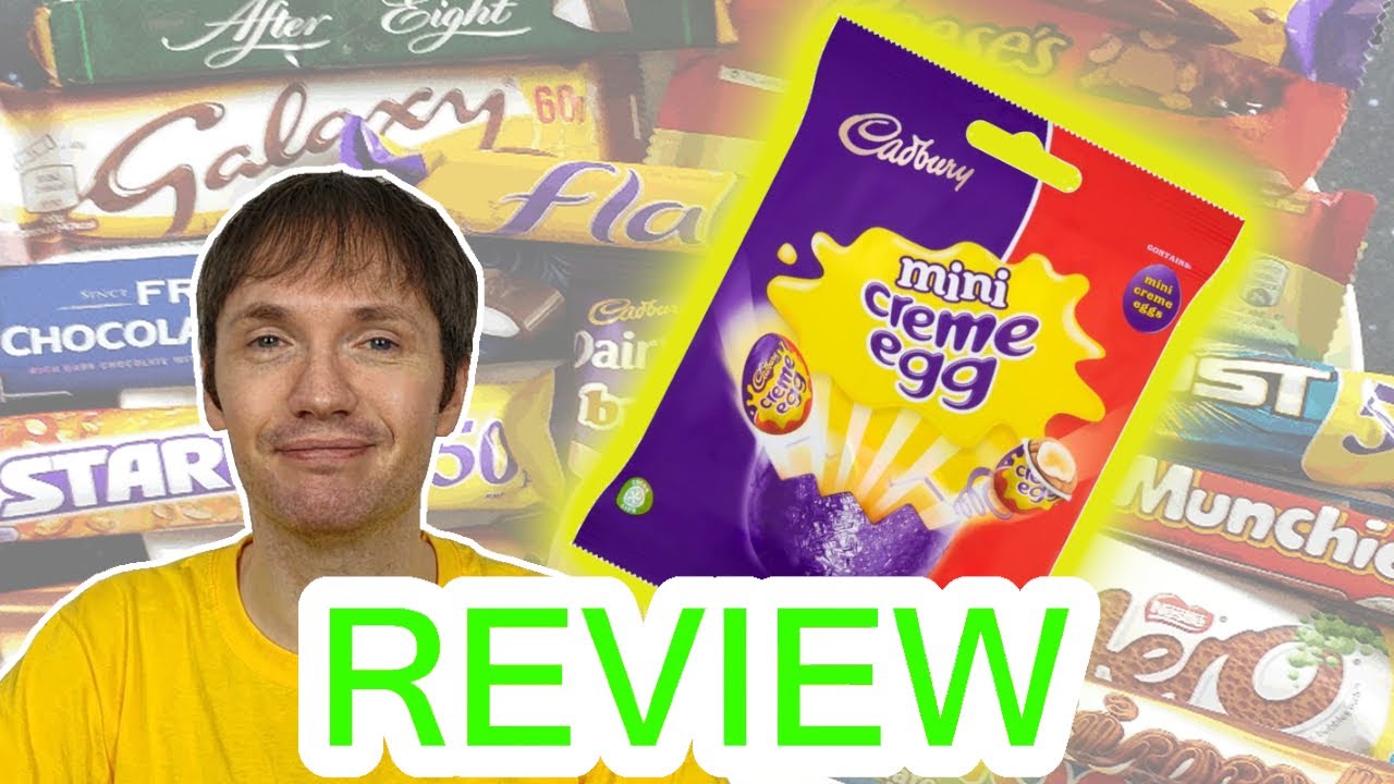 Cadbury's Mini Creme Eggs Review - YouTube