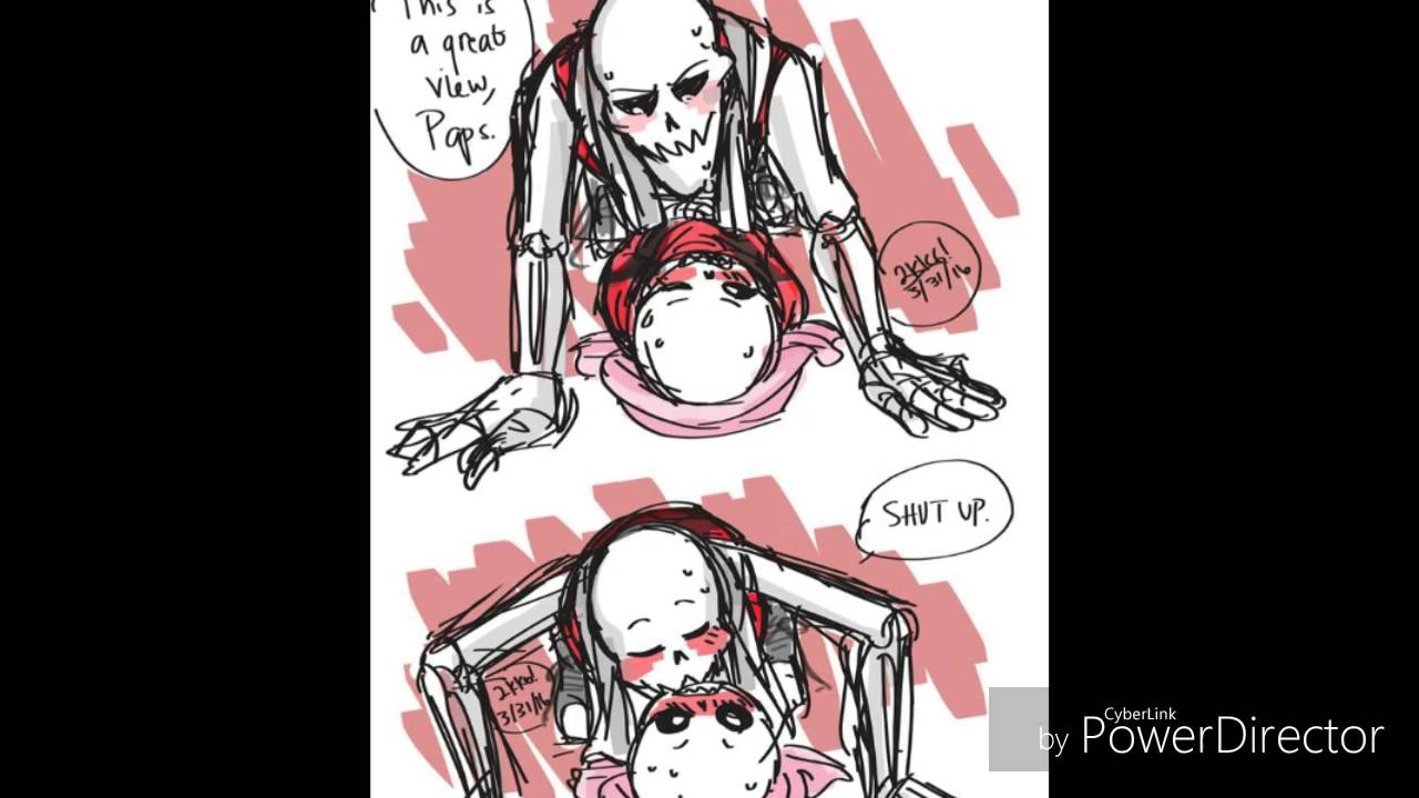 Undertale Comic Dubs Exercise Your Bones Boys - YouTube