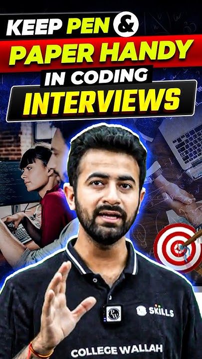 Pen,Paper is Very Important for Coding interviews!! #interview # ...