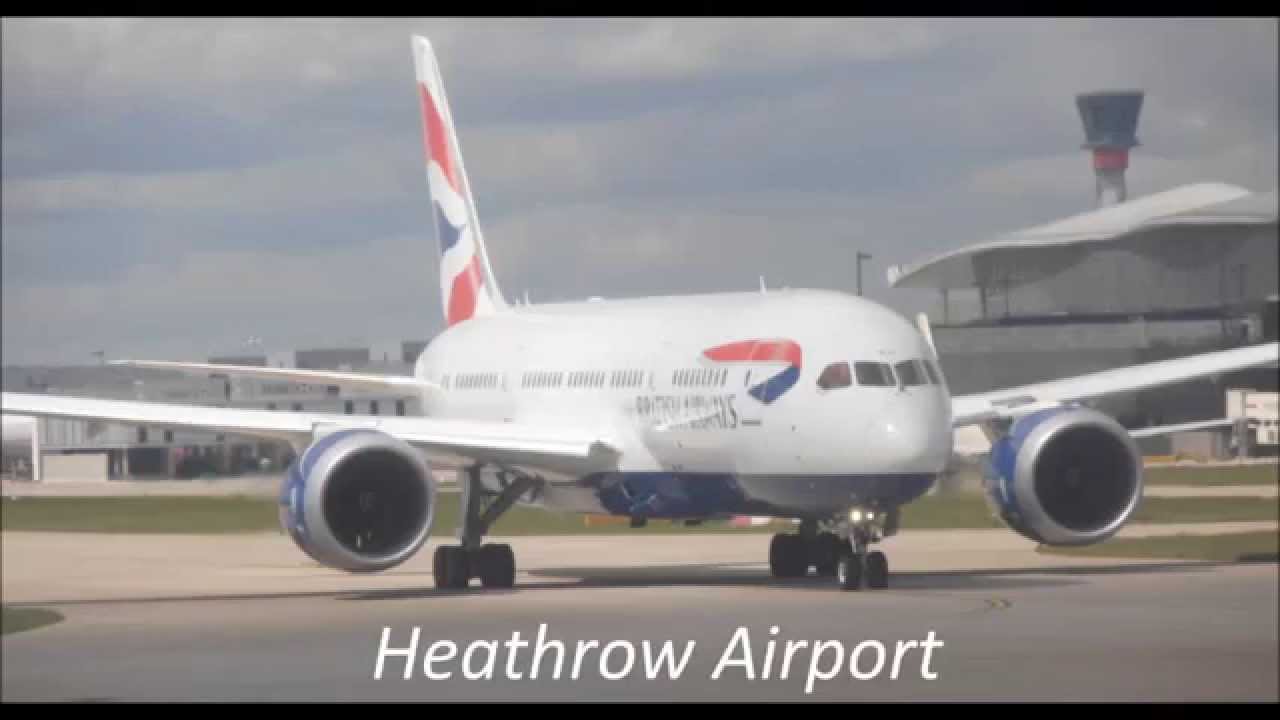 London Heathrow Airport - Airside - YouTube